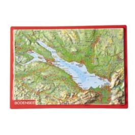 Bodensee, Reliefpostkarte - Reliefkarten | freytag & berndt