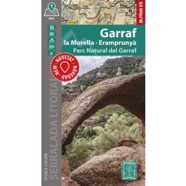 Editorial Alpina Map & Guide E-25, Garraf 1:25.000 | freytag & berndt