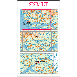 Greenland Hiking Map 10, Sisimiut 1:100.000 | freytag & berndt